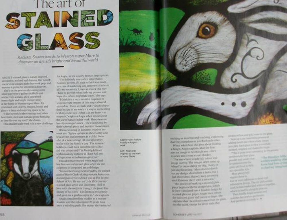 Belladonna Hare – Hare Moon Stained Glass